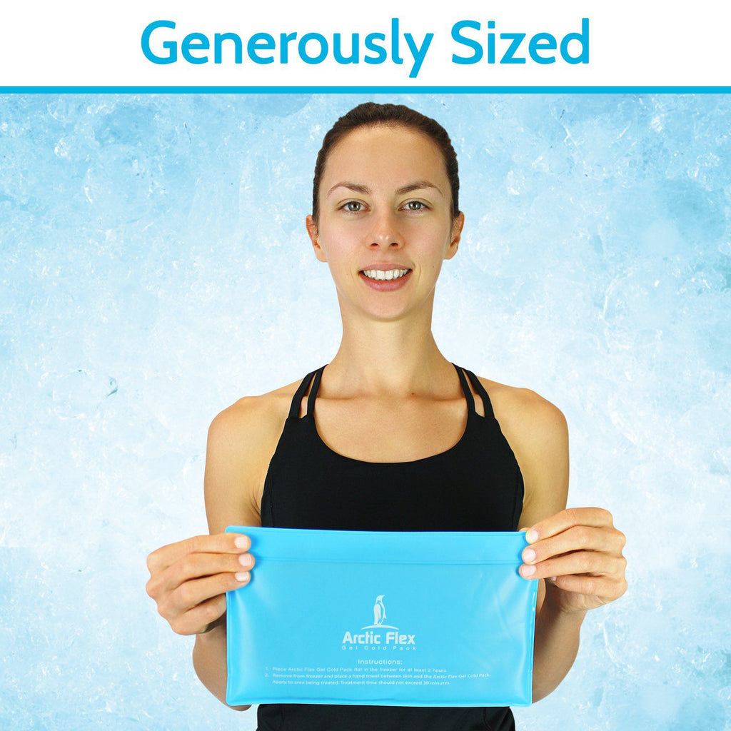 Vive Health - Contoured Neck Ice Pack, Flexible Hot/Cold 6" x 10", Non ...